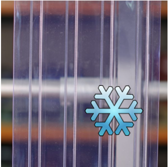 Twin Track Freezer Curtain Strips (Polargrade) – Redwood Strip Curtains